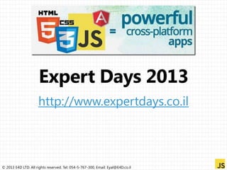 OOP in JavaScript | PPTX