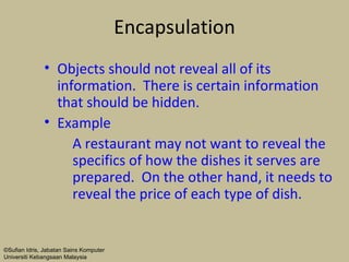 Objects by Sufian Idris | PPT