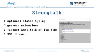 Runtime Type Collection and its usage in Code Transpiling | PPT | Free download