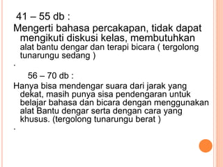 pendidikan jasmani adaptif, aktivitas permainan anak tunarungu | PPT