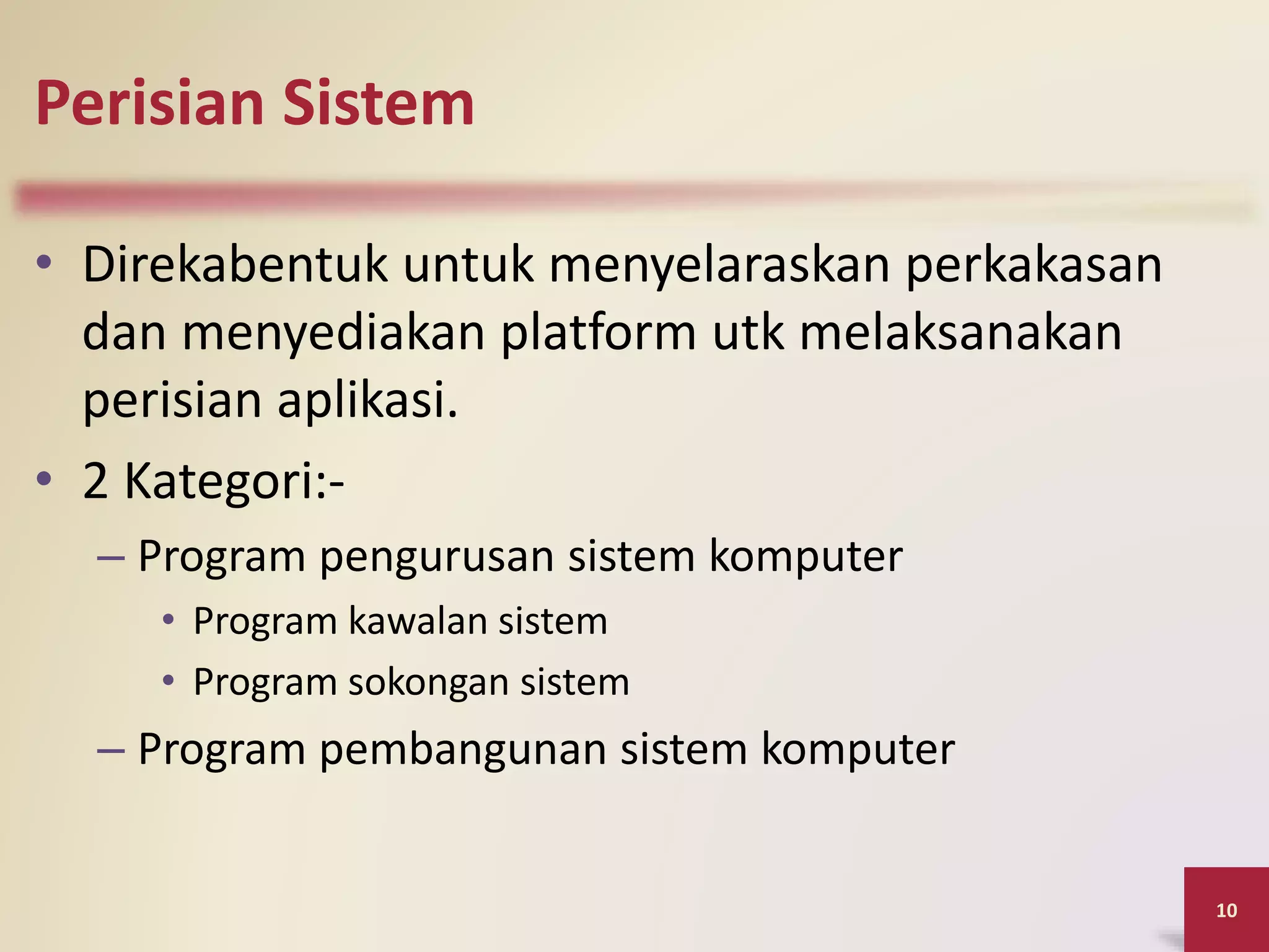 BAB 4 Perisian operasi | PPTX