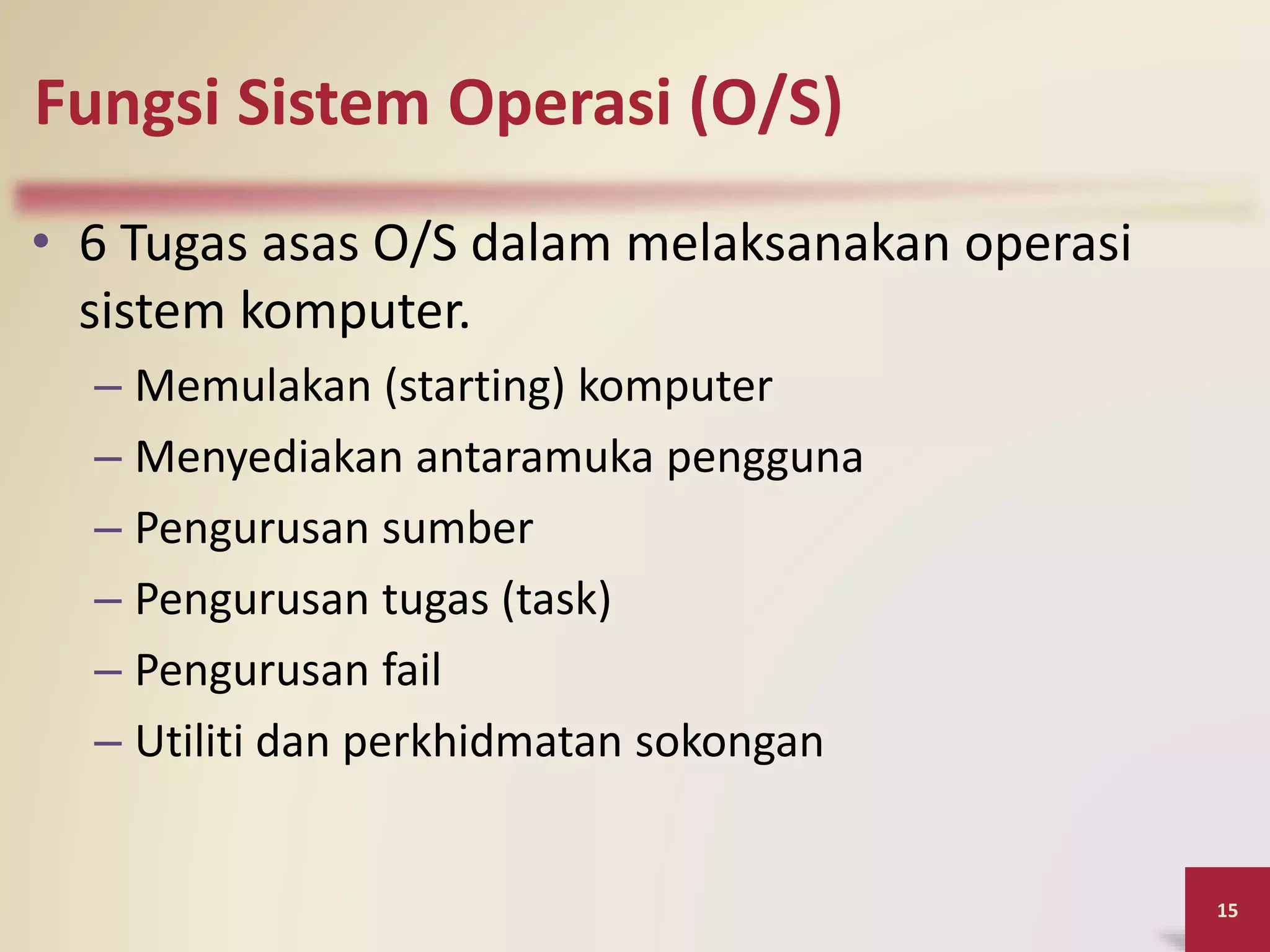 BAB 4 Perisian operasi | PPTX
