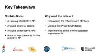 Pharo: a reflective language A first systematic analysis of reflective ...