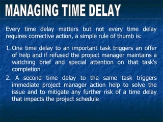 Planning And Managing The Project | PPT