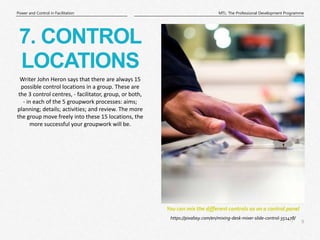 Power and Control in Facilitation | PPT