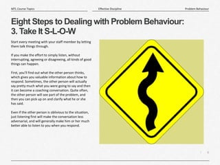 Problem Behaviour | PPTX