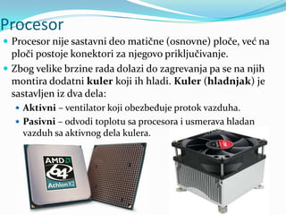 04 procesor-ploca-magistrala-portovi | PPTX