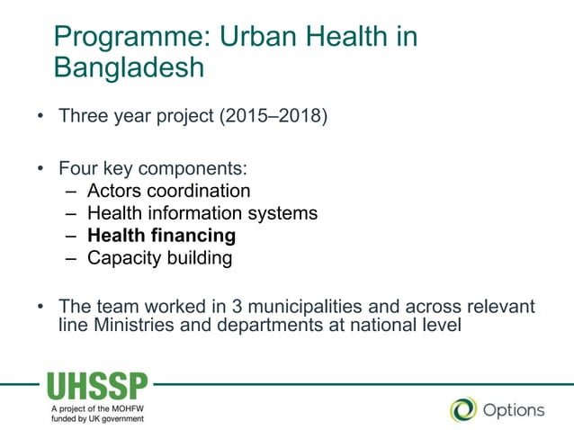 Applying systems thinking: Process mapping in Bangladesh | PPT
