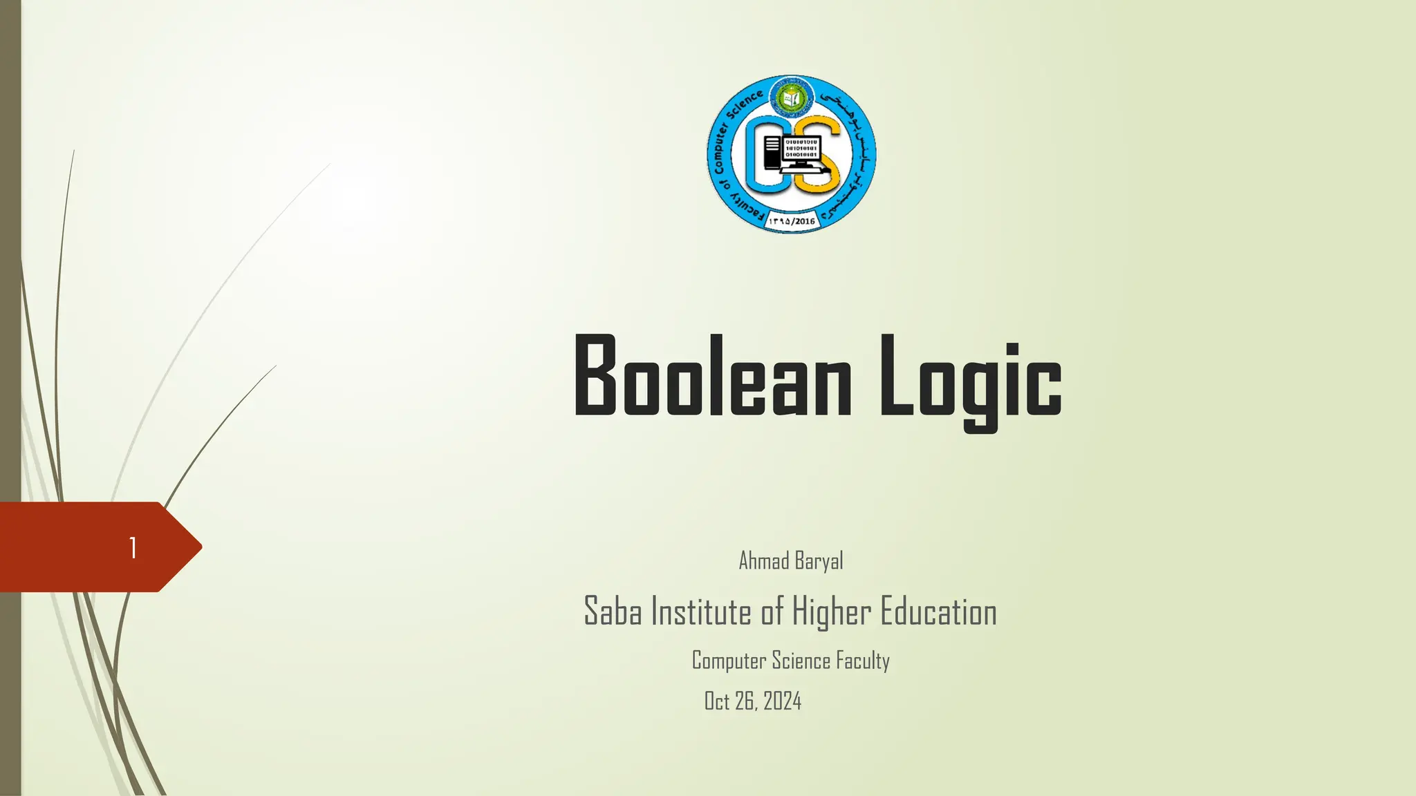 Propositional Logics In Theoretical Computer Science Ppt