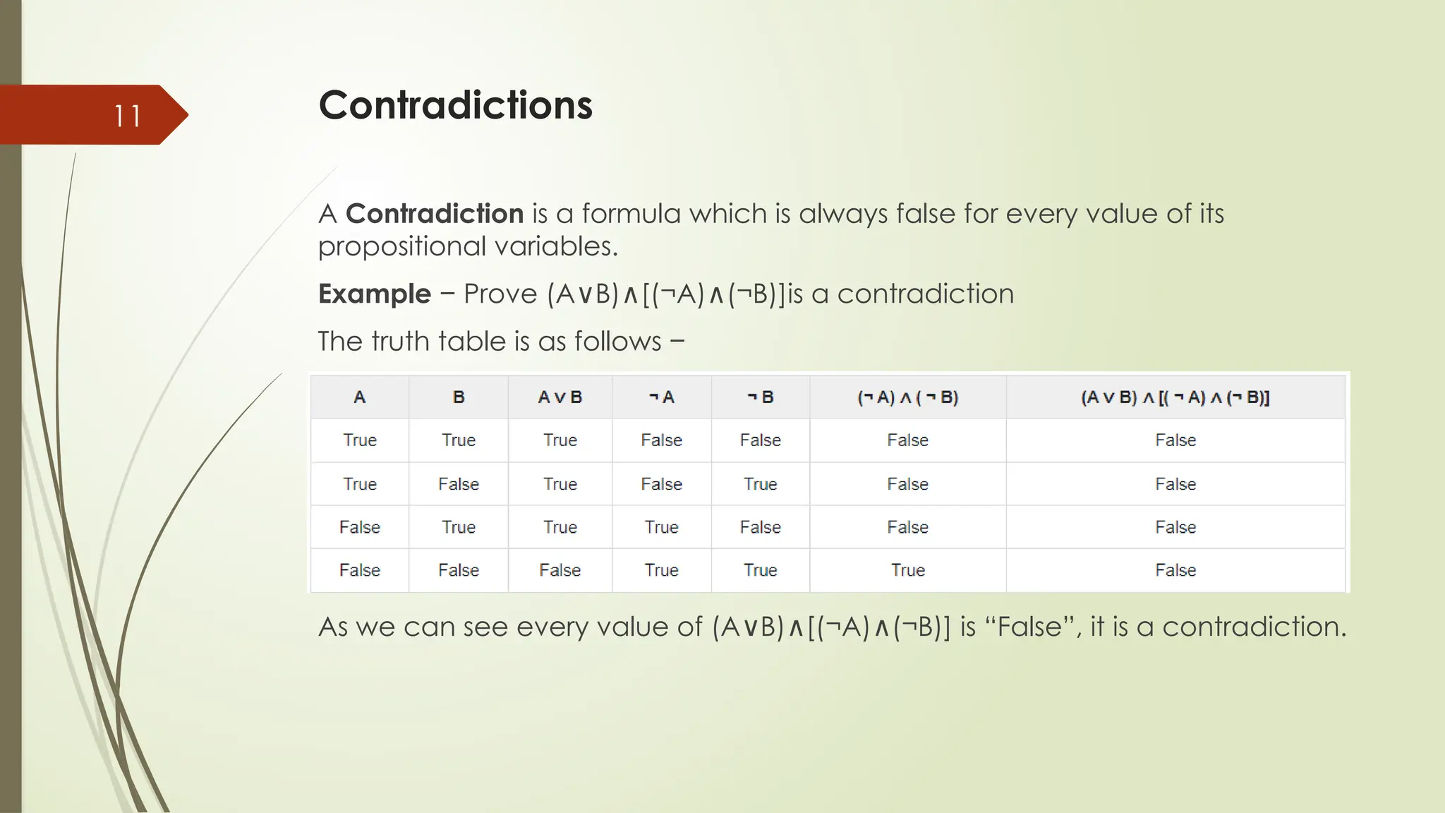 Propositional Logics in Theoretical computer science | PPT