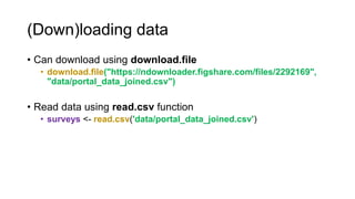 Data wrangling with dplyr | PPT