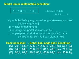 04. Rancangan Acak Lengkap | PDF