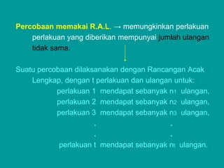 04. Rancangan Acak Lengkap | PDF