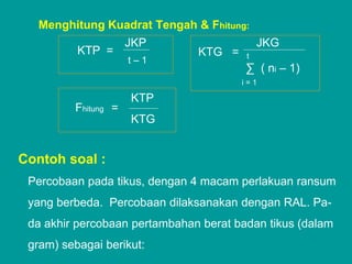 04. Rancangan Acak Lengkap | PDF