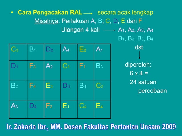 04. Rancangan Acak Lengkap | PDF