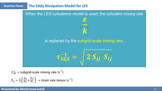 04 reactive flows - eddy disipation model | PDF