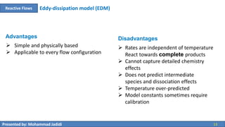 04 reactive flows - eddy disipation model | PDF | Chemistry | Science