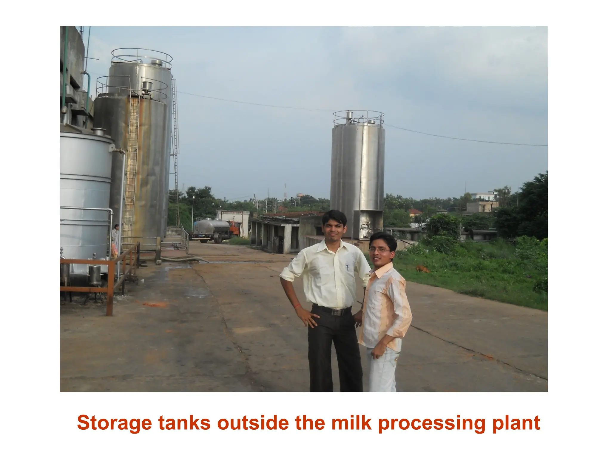 Receiving of milk in a dairy plant for processing | PPT