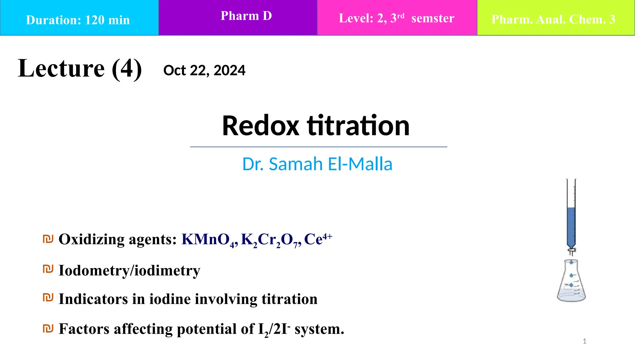 04-redox titration-Oct. 22-2024-lecture 4.pptx