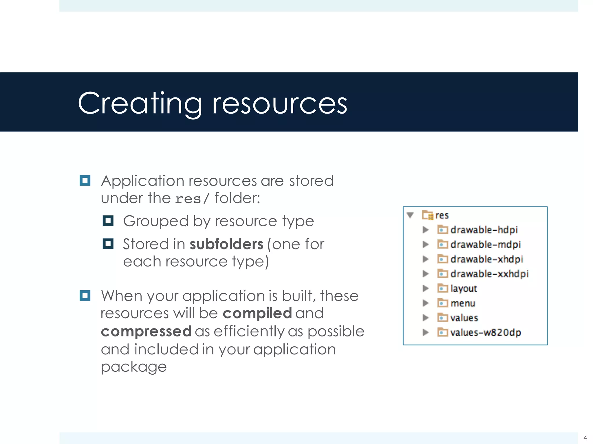 Android resources | PDF