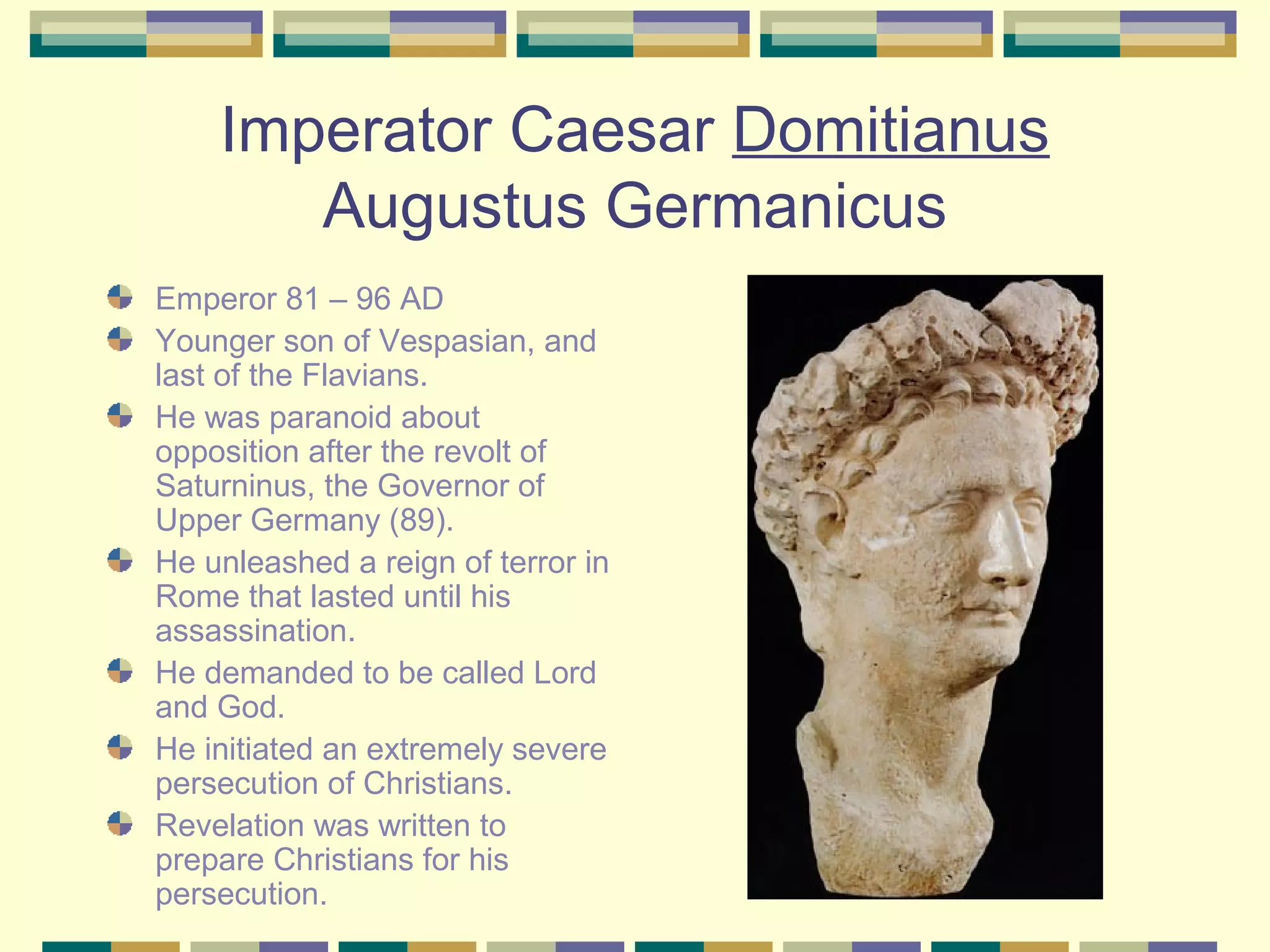 04 Revelation Historical Background Of Revelation | PPT