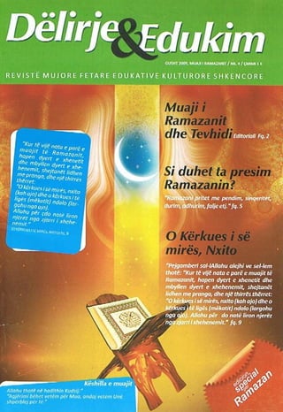 04. MUAJI I RAMAZANIT DHE TEVHIDI | PDF