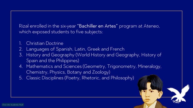 04 - Rizal's Life: Higher Education and Life Abroad (Part 1) | Life and ...