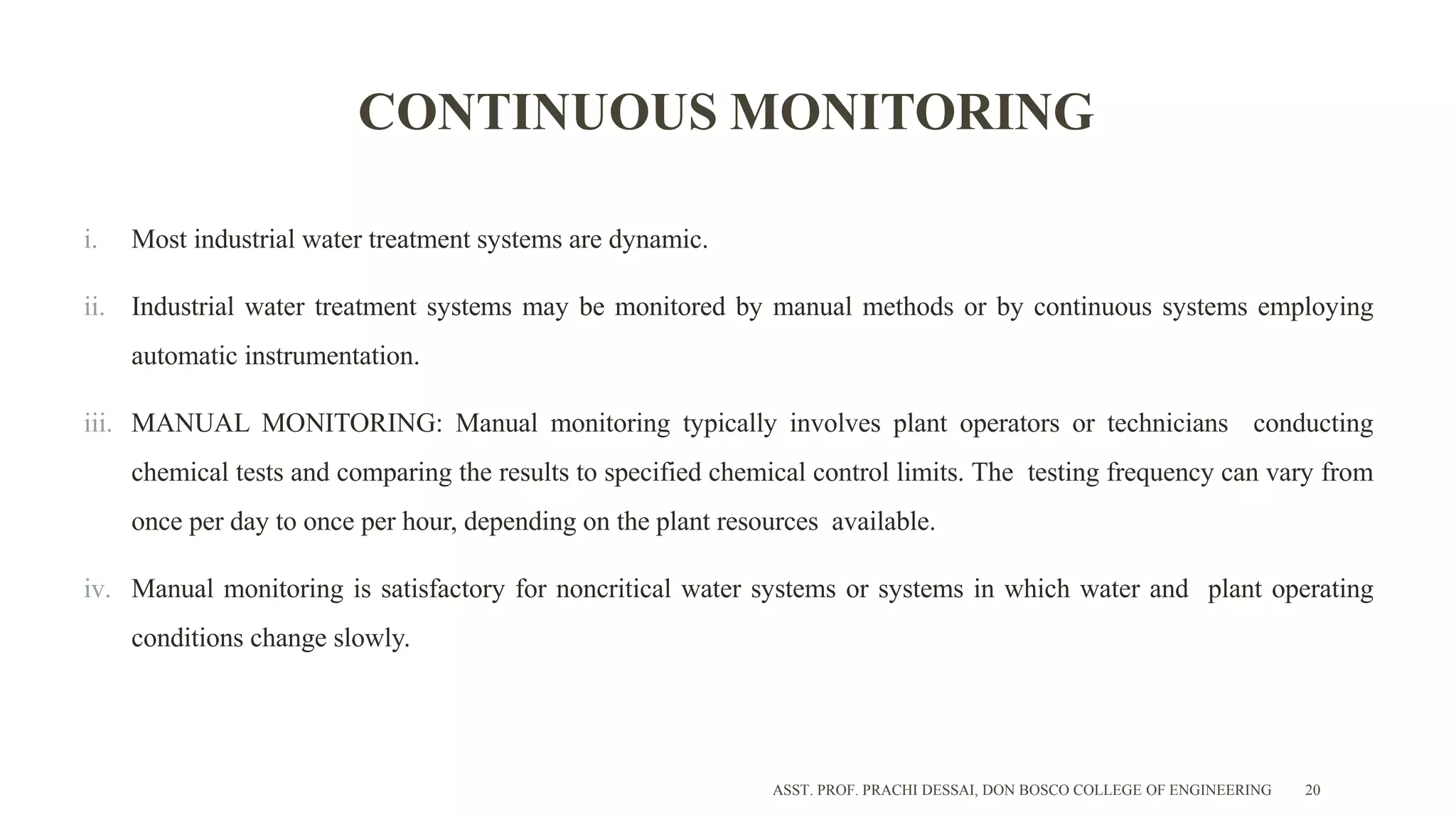 04 - Sampling, Continious & Biomonitoring.pptx | Chemistry | Science