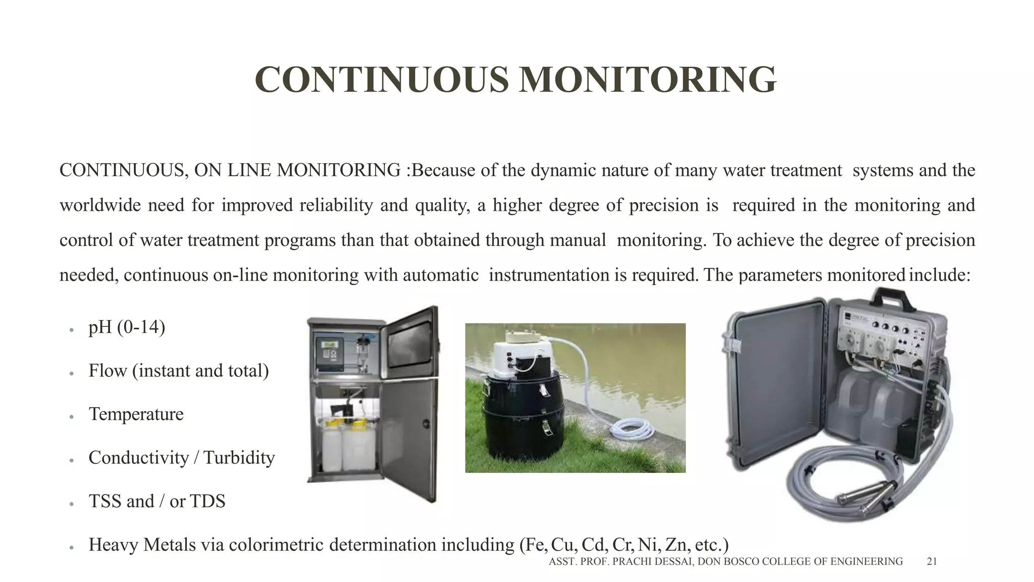 04 - Sampling, Continious & Biomonitoring.pptx | Chemistry | Science