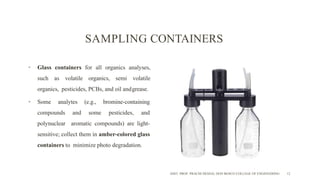 04 - Sampling, Continious & Biomonitoring.pptx | Chemistry | Science