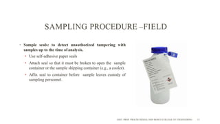 04 - Sampling, Continious & Biomonitoring.pptx | Chemistry | Science