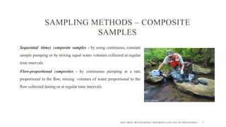 04 - Sampling, Continious & Biomonitoring.pptx | Chemistry | Science