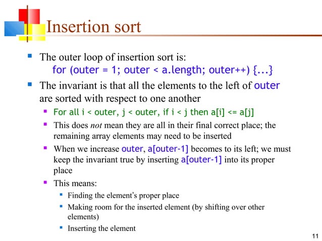 simple-sorting algorithms | PPT simple-sorting algorithms | PPT