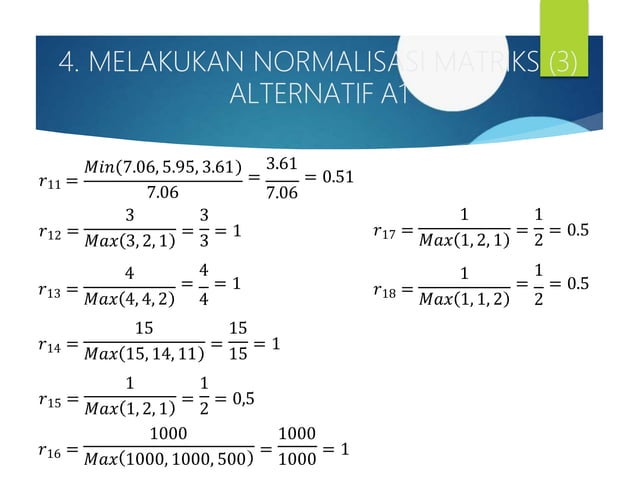04 - Simple Additive Weighting Method.pptx