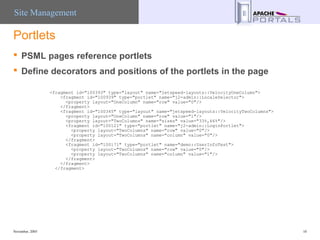 Portal Site Management | PPT