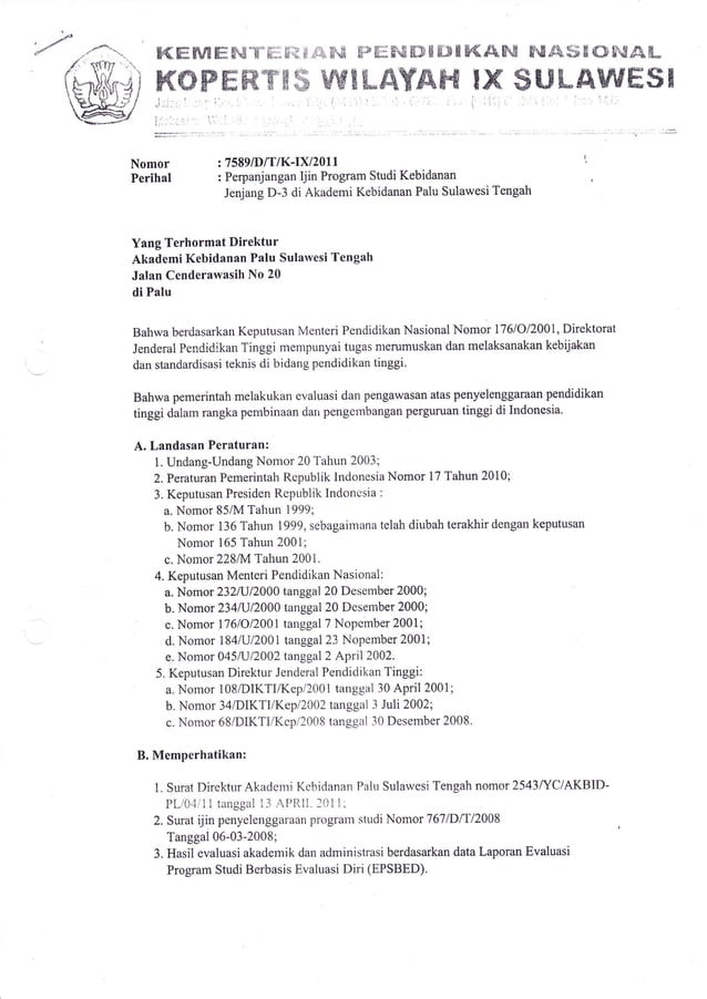 04 sk perpanjangan ijin | PDF