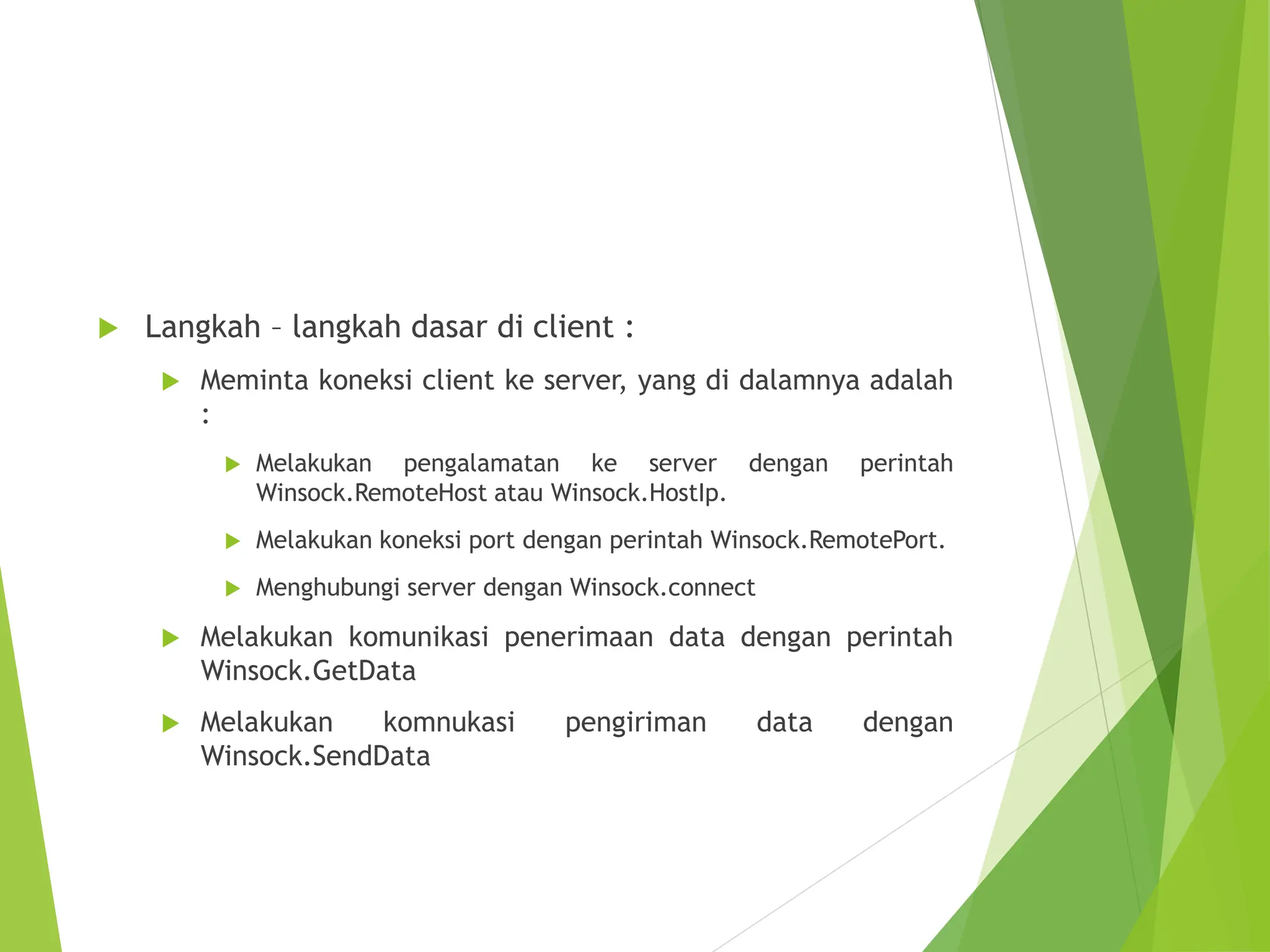pemrograman socket pada jaringan komputer | PPTX