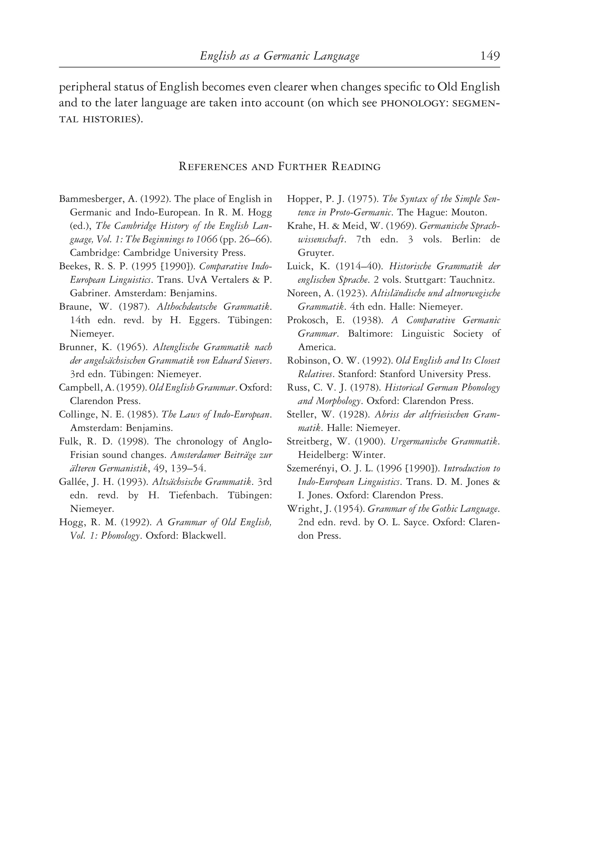 English as a Germanic Language | PDF