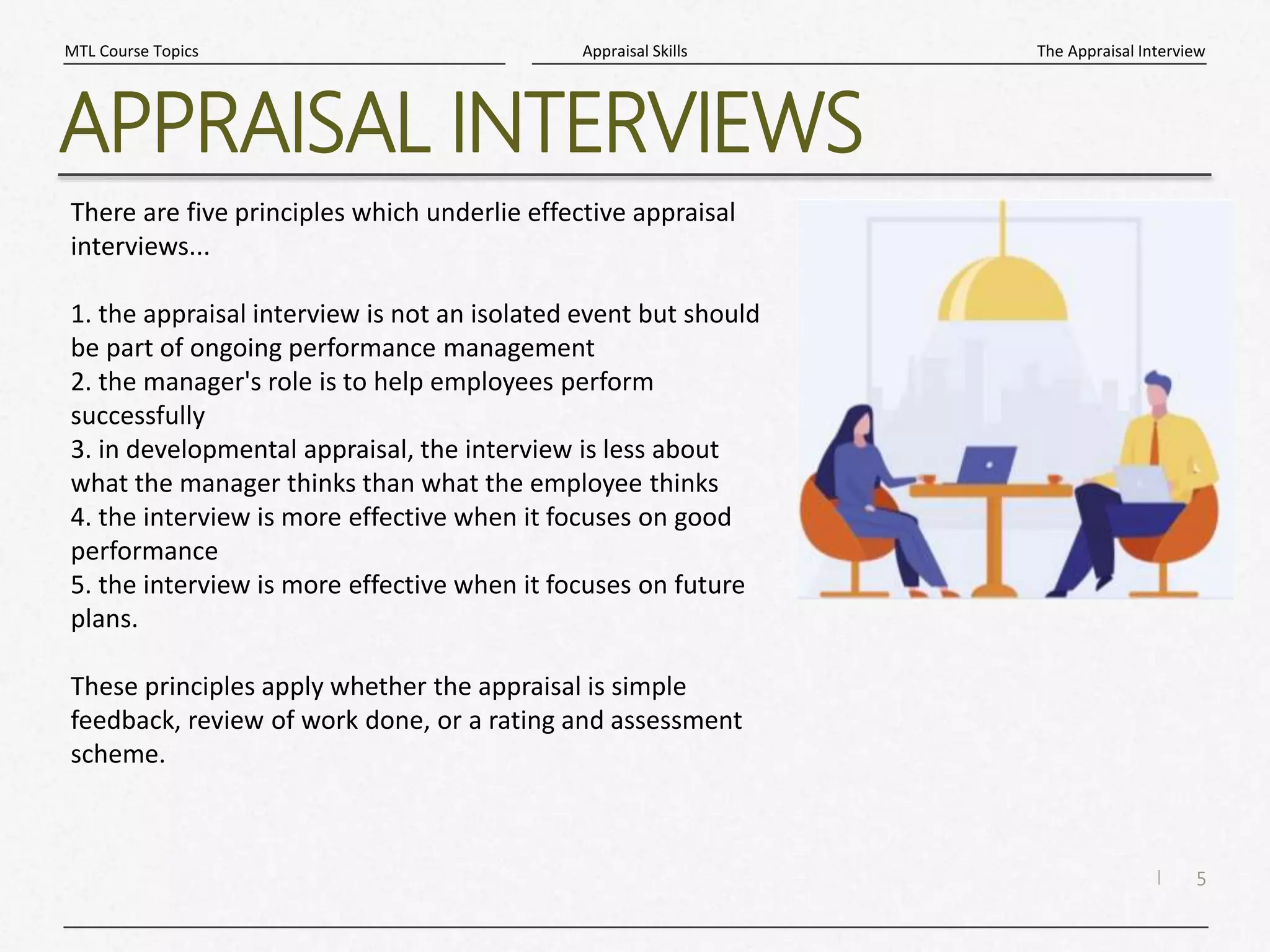 The Appraisal Interview | PPTX