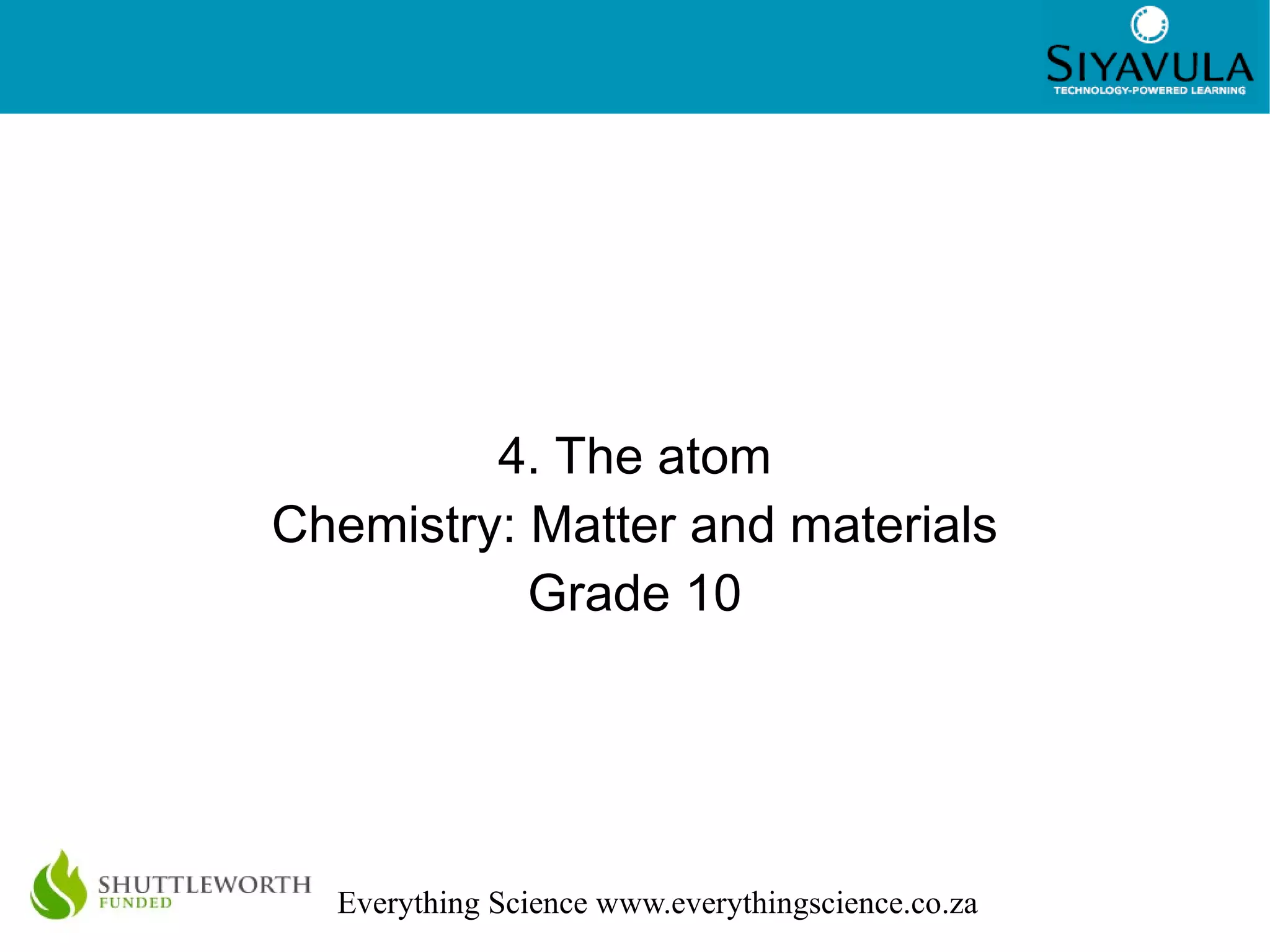 The atom | PPT