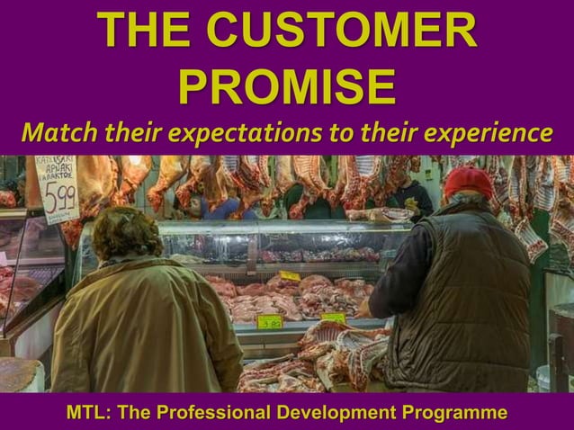 The Customer Promise | PPT