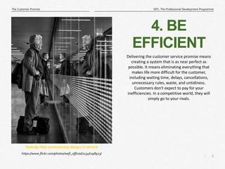 The Customer Promise | PPT