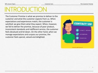 The Customer Promise | PPTX
