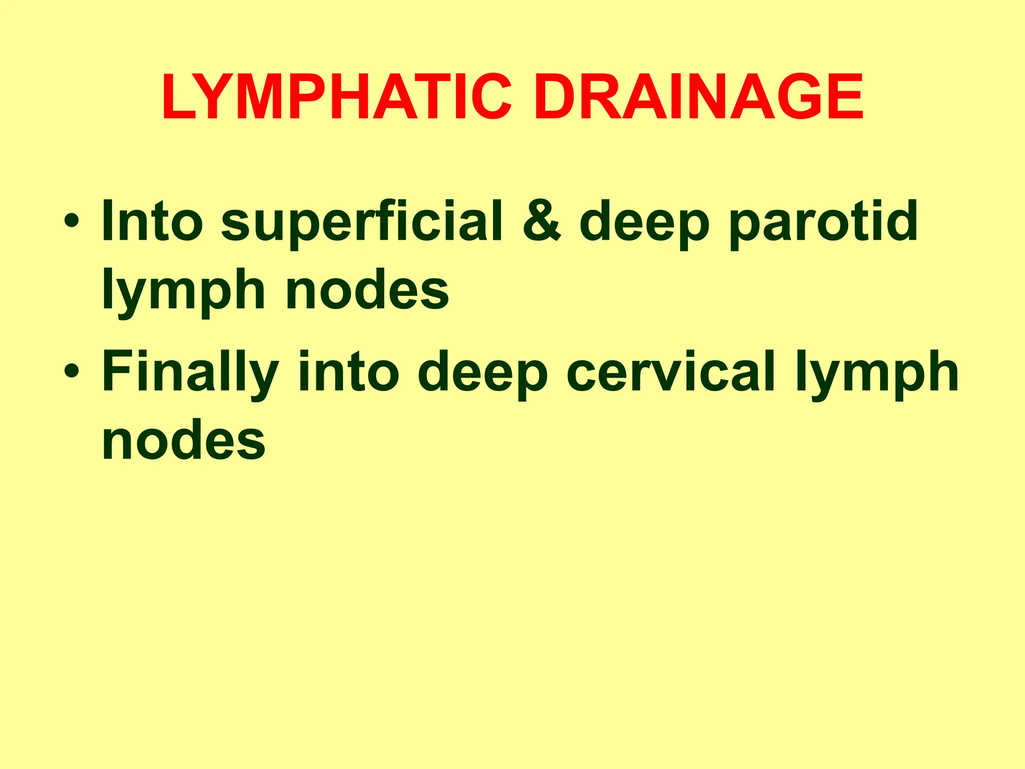 The Parotid Gland Anatomy And Applied Aspects Ppt