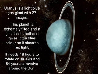 Celestial Bodies Planets Properties