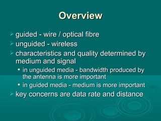 04 transmission media | PPT