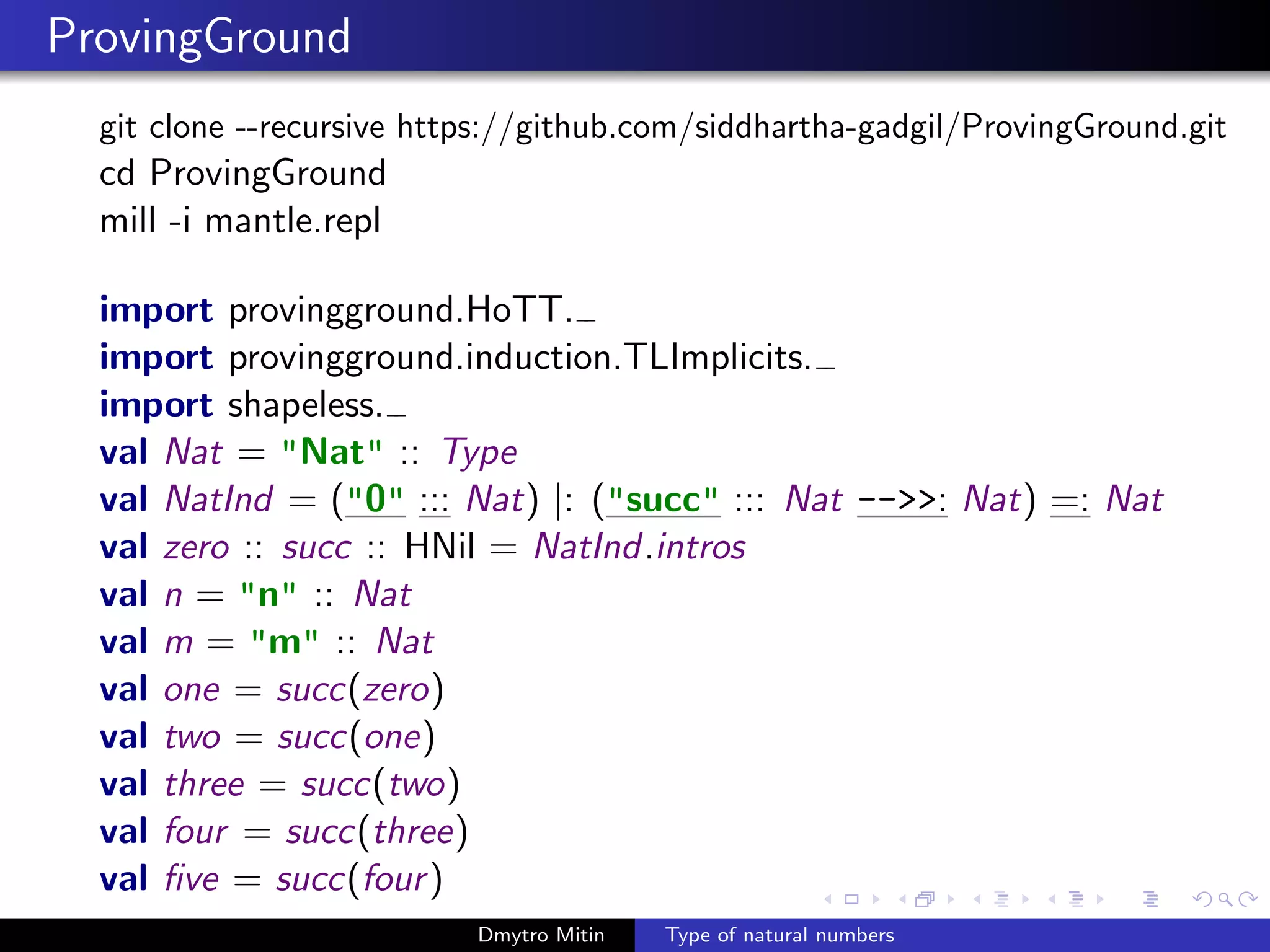 04 - Scala. Type of natural numbers | PPT