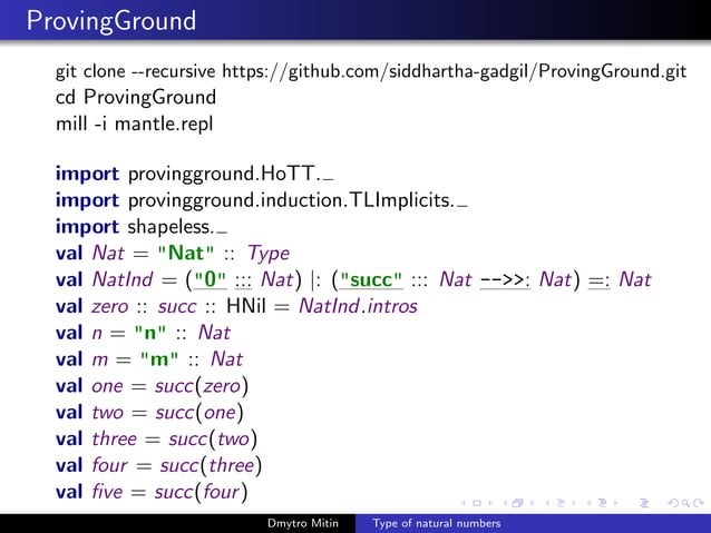 04 - Scala. Type Of Natural Numbers | Ppt