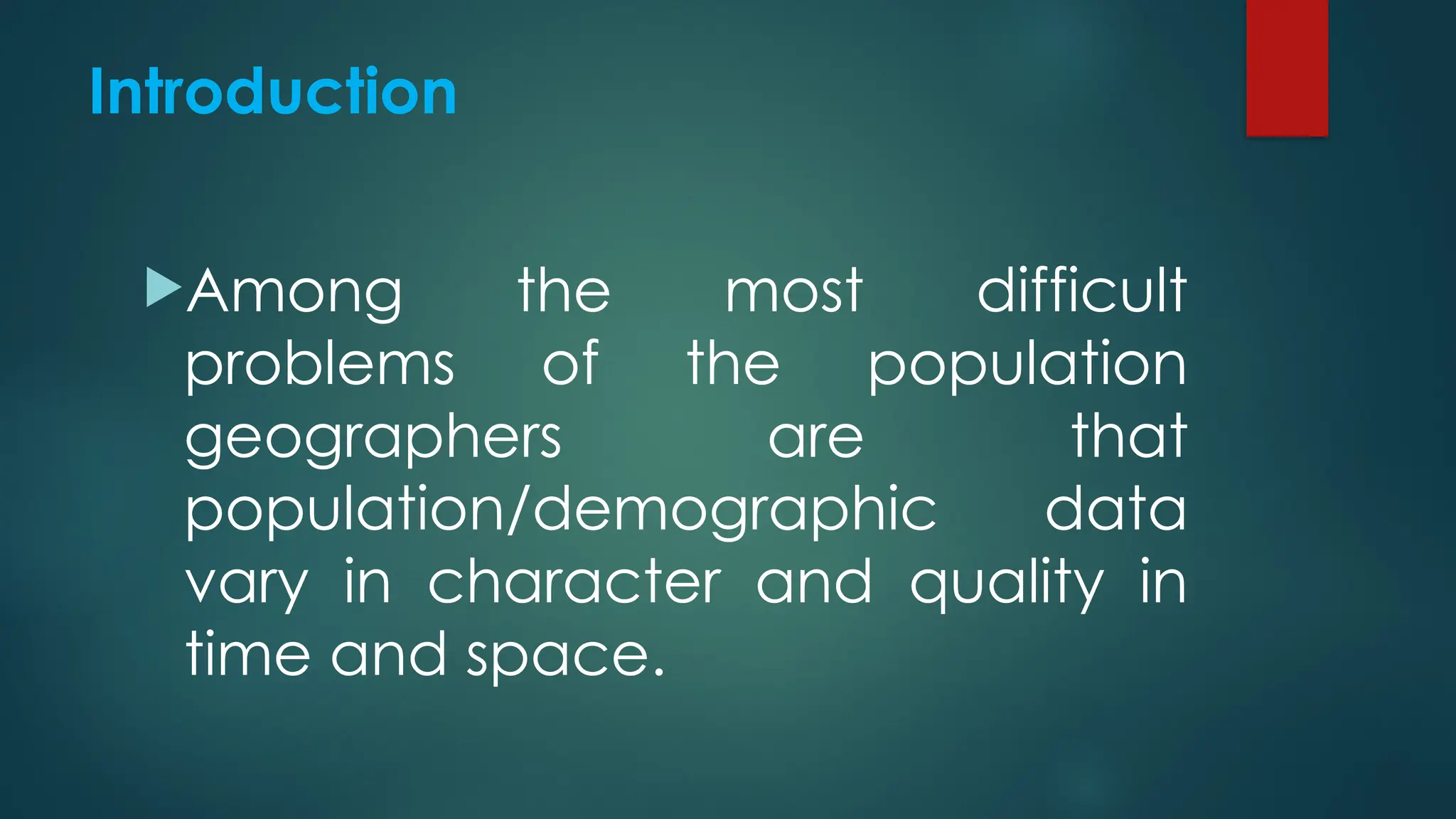 Types N Problems Of Population Data- DANIA.pptx