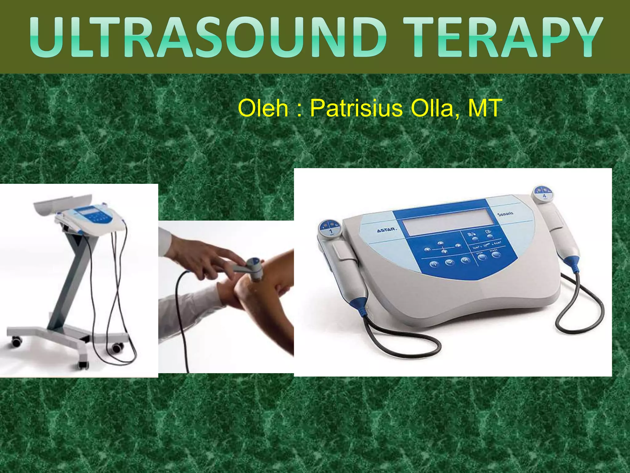 04 ultrasound terapy | PPTX